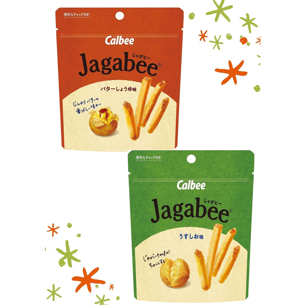 มันฝรั่งแท่ง Calbee Jagabee แบบถุง 40g จากญี่ปุ่น | Shopee Thailand
