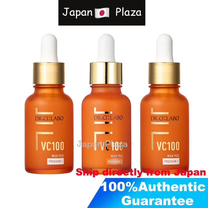 🅿🇯🇵 Dr. Ci:Labo Vc100 milk peel program 1/2/3 30ml | Shopee Thailand