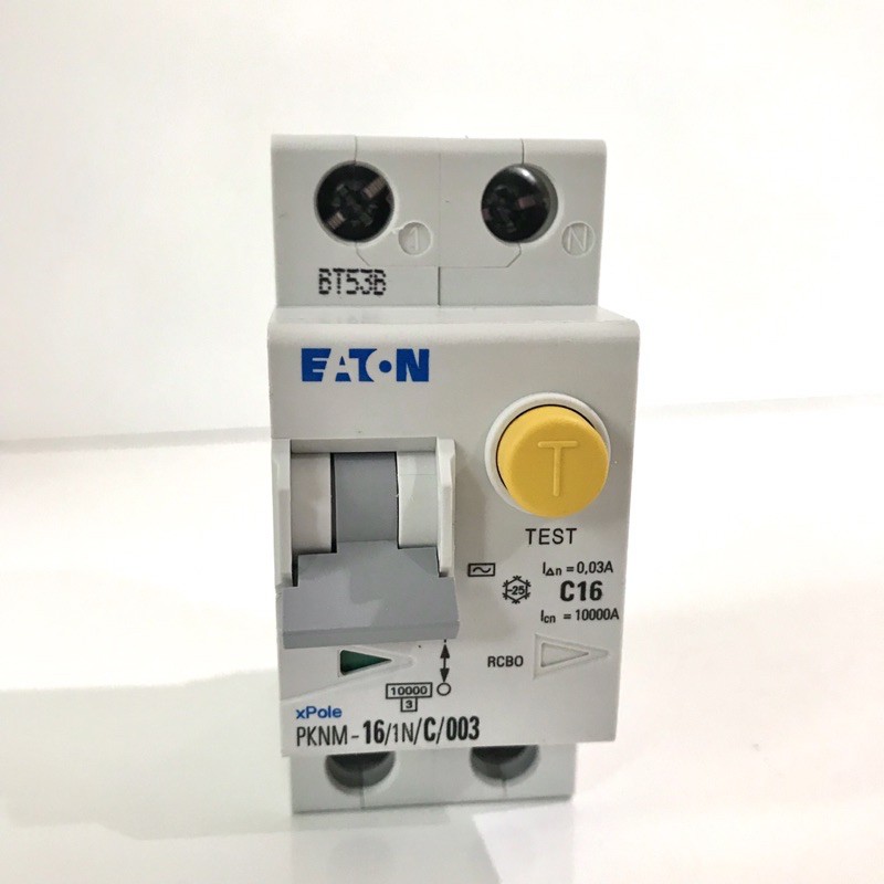 PKNM-16/1N/C/003 เบรคเกอร์กันดูด Eaton-Moeller ( อีตั้น ) | Shopee Thailand