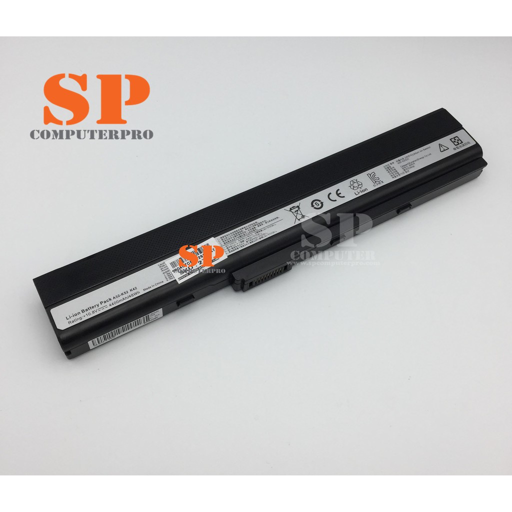 ASUS BATTERY แบตเตอรี่ของเทียบ ASUS A42 A42F A42J A52F A52J K42 K42J ...
