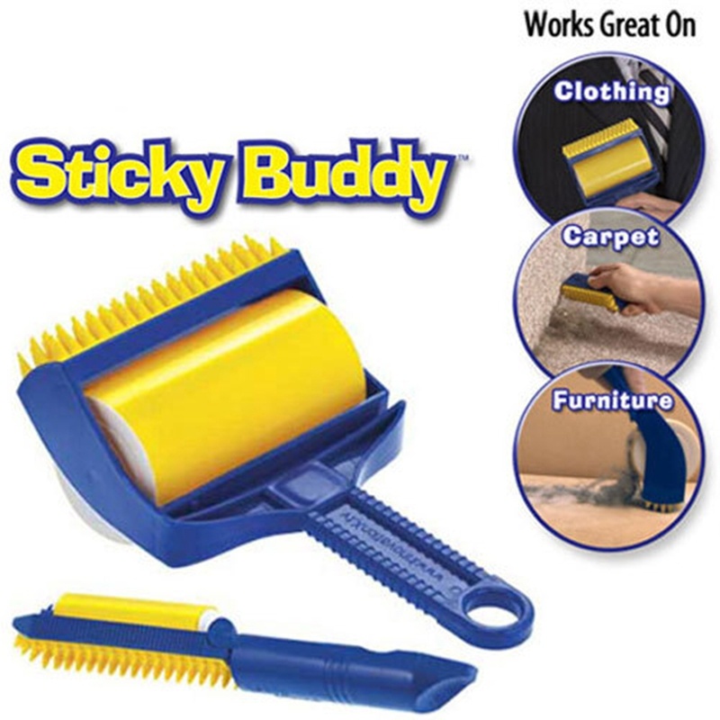 ลูกกลิ้งทำความสะอาดเอนกประสงค์ รุ่น Sticky Buddy-008-J1 | Shopee Thailand