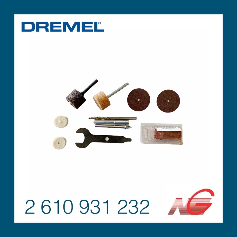 ชุดอุปกรณ์เสริม DREMEL เดรเมล 11ชิ้น 2 610 931 232 | Shopee Thailand