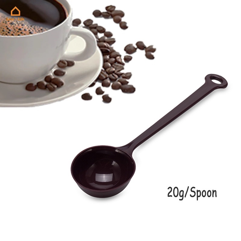[Stock] 20g/Spoon Long Handle Coffee Bean Measuring Spoon/ Durable ...