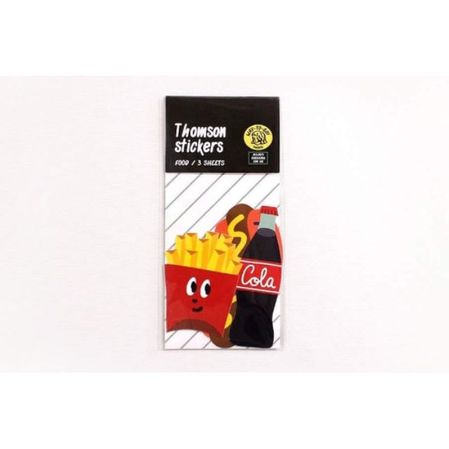 THENCE Thomson stickers-food | Shopee Thailand
