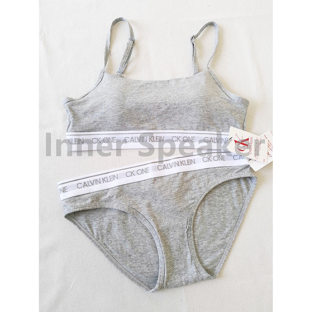 พร้อมส่ง！！ CK ONE Bra Braletteชุดชั้นใน ผู้หญิง กางเกงชั้นใน เซตชุดชั้น ...
