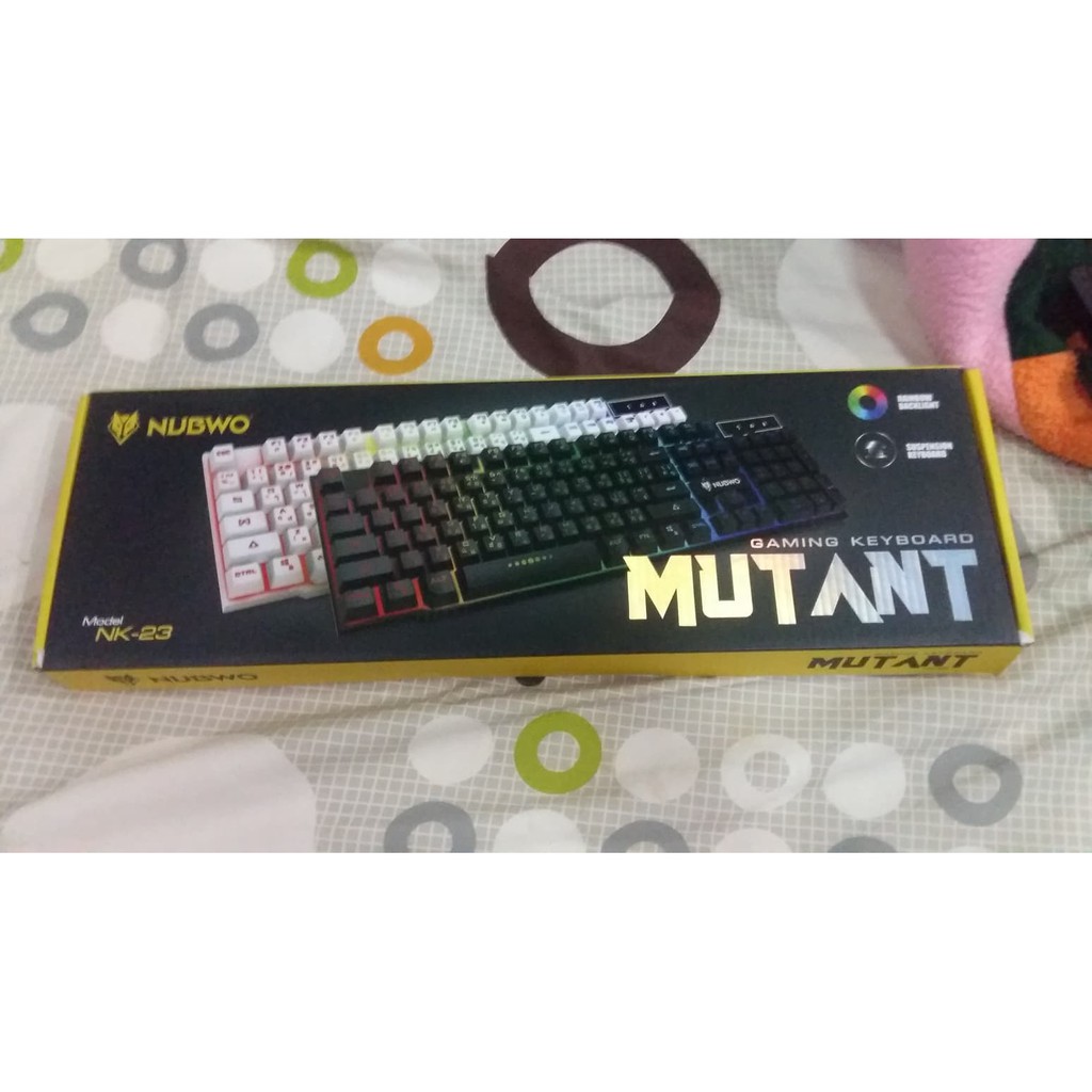 Nubwo NK-23 Mutant Gaming keyboard | Shopee Thailand