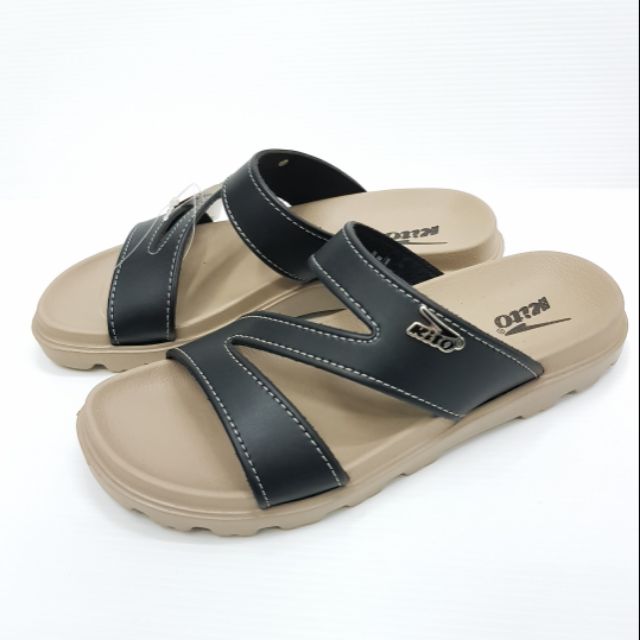 KITO YW3112 รองเท้าแตะแบบสวม สีดำ ไซส์ 36-39 ยยอ | Shopee Thailand