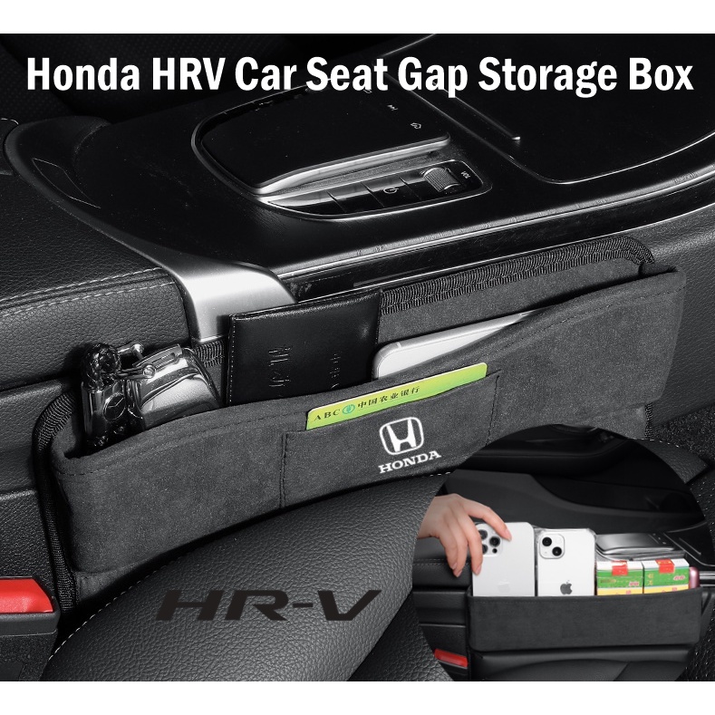 Honda HRV H-RV Car Seat Gap Storage Box Car Armrest Side Organizer ...