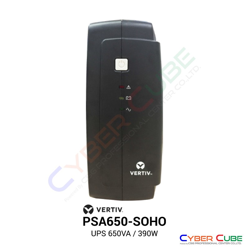 VERTIV PSA650-SOHO Liebert itON - SOHO 650VA/390W (เครื่องสำรองไฟฟ้า) UPS | Shopee Thailand