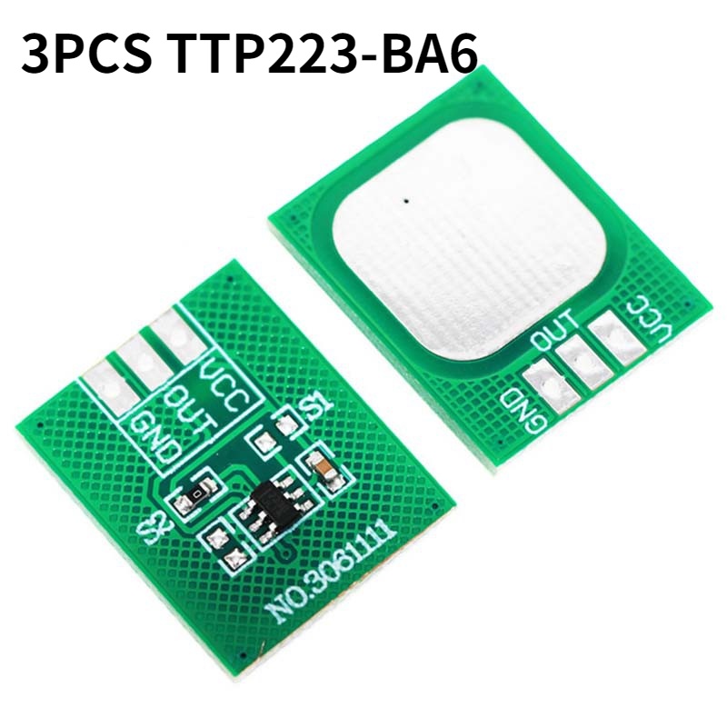 โมดูลทัชแพด IC PCB TTP223-BA6 TTP223N-BA6 1 ชิ้น 3 ชิ้น | Shopee Thailand