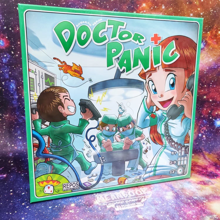 Doctor Panic Board Game [B1/C2/F(20)] | Shopee Thailand