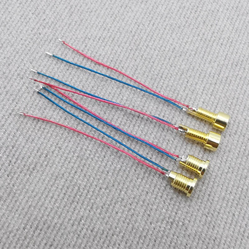 2 PCS Custom Made universal pin Socket female socket mmcx Pure copper ...