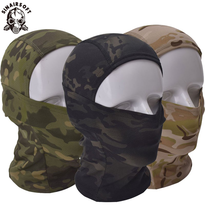 Reday stock 16 สีCamouflage Balaclava Full Face Mask Wargame Military ...