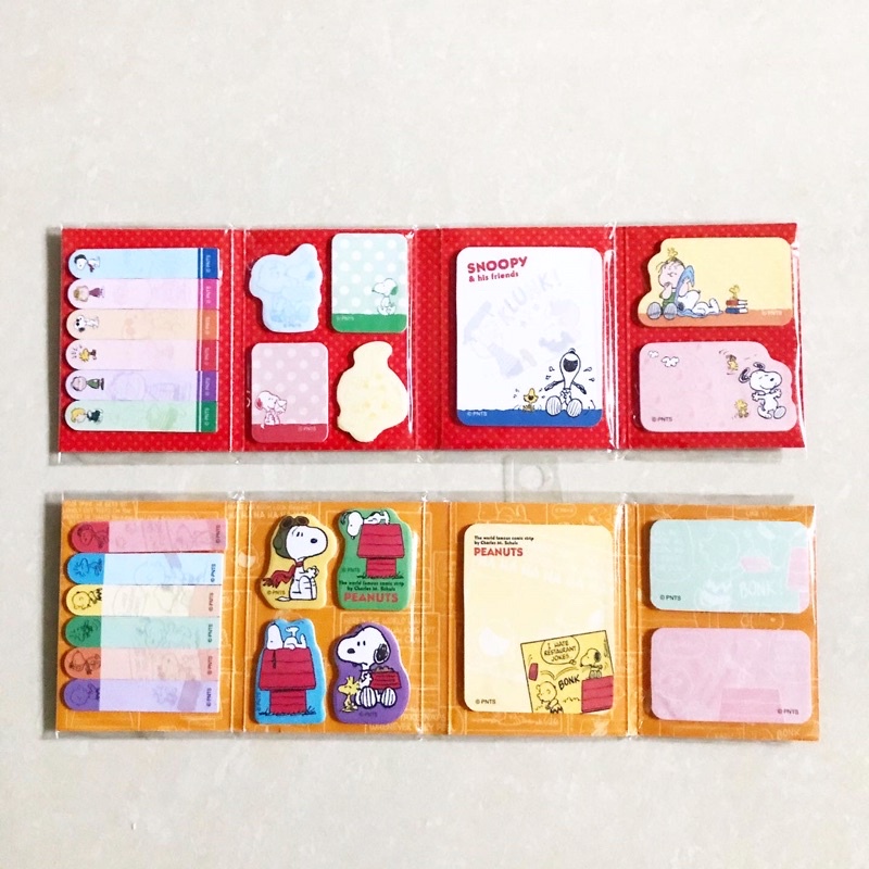 Sticky Note Set ลาย SNOOPY | Shopee Thailand