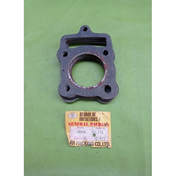 ปะเก็นบรรจุปะเก็น PeriPak ฝาสูบบนวัสดุใยหินสําหรับ honda CG110 CG110 ...