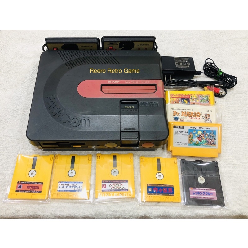 ส่งฟรี!!! ไม่ต้องใช้โค๊ด เครื่อง SHARP TWIN FAMICOM (FC) เล่นได้ทั้ง ...