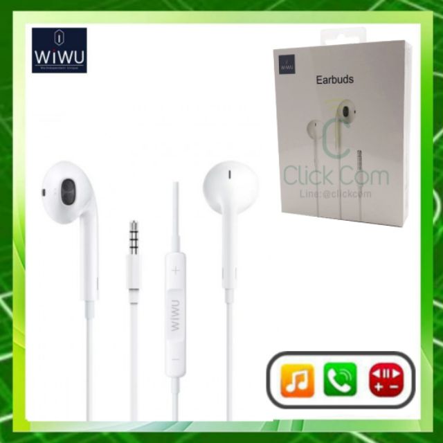 WIWU Earbuds รุ่น EB101#ของแท้ รับประกันศูนย์ | Shopee Thailand