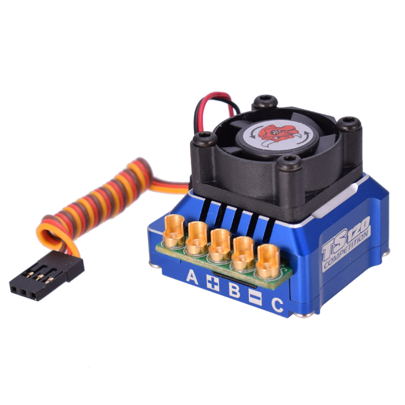 Skyrc Toro Ts120 อุปกรณ์เซ็นเซอร์อะลูมิเนียม Esc สําหรับ 1 / 10 / 1 ...