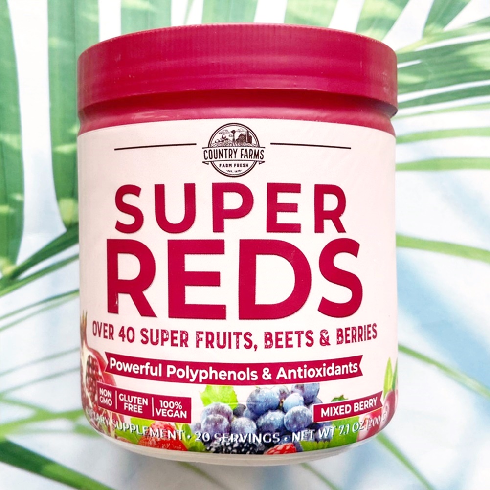 (Country Farms®) Super Reds Powerful Polyphenols & Antioxidants, Mixed ...