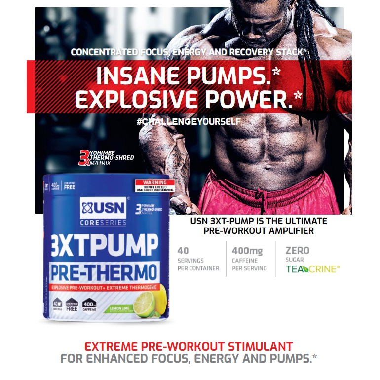 USN 3XT-Pump (40Servings) | Shopee Thailand