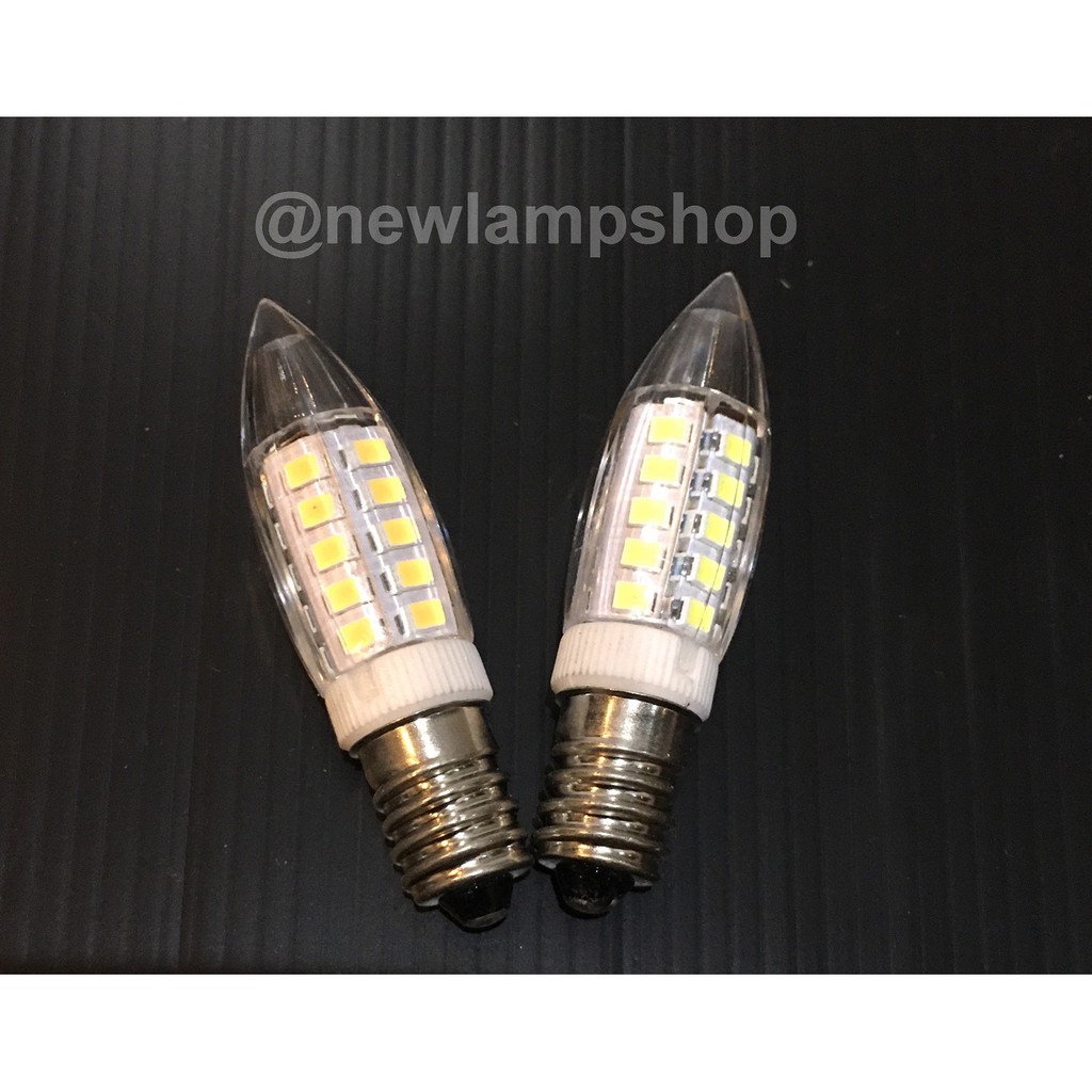 หลอดไฟเซรามิก LED 5W E14 220V มีแสงขาว กับวอร์ม | Shopee Thailand