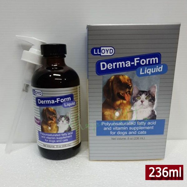 Derma-Form [236ml] Liquid อาหารเสริม บำรุงผิว ลดอาการขนร่วง ขนแห้งหยาบ ...