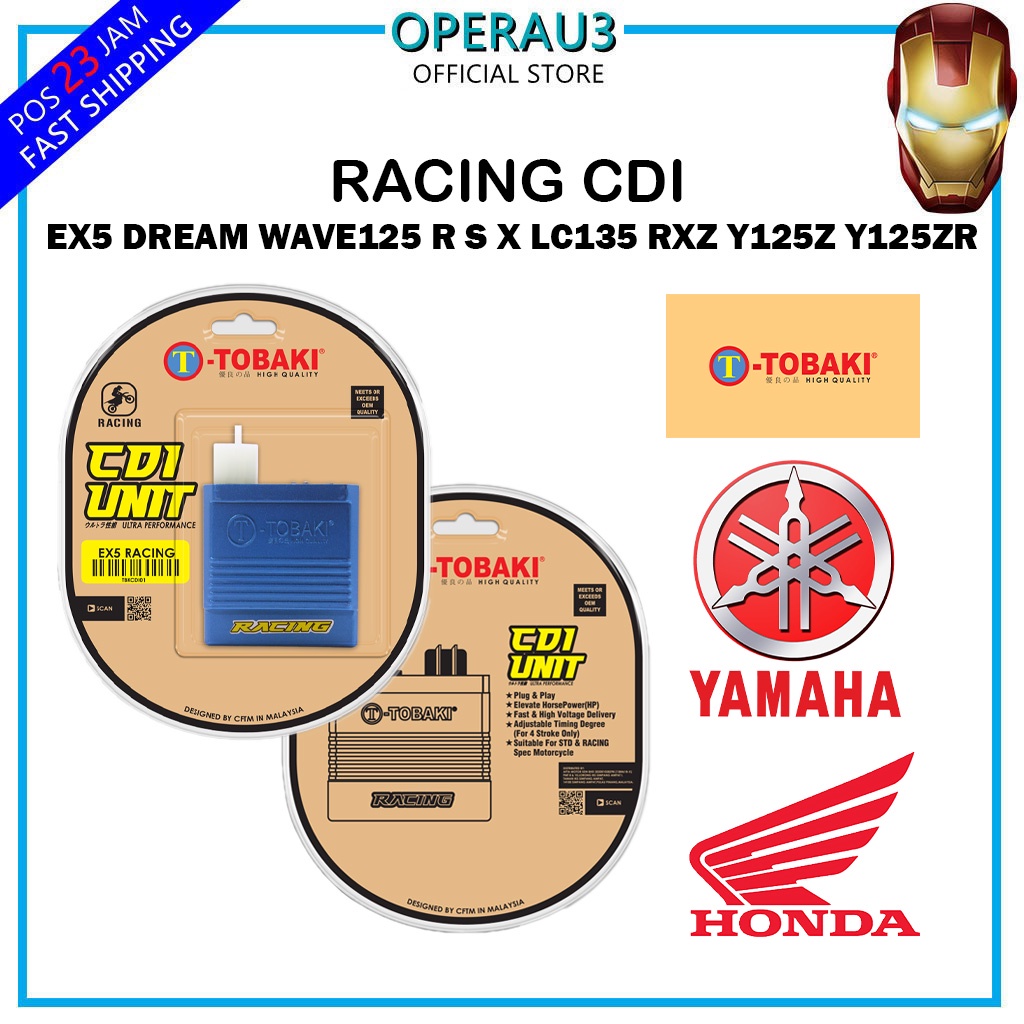 HONDA EX5 HIGH POWER DREAM WAVE125 WAVE 125 RSX LC135 RXZ MILI Y125Z ...