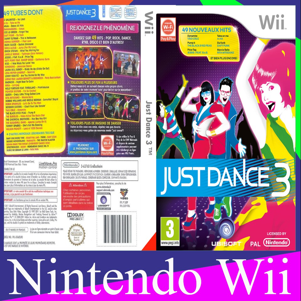 Just Dance 3 (USA)[WII] | Shopee Thailand