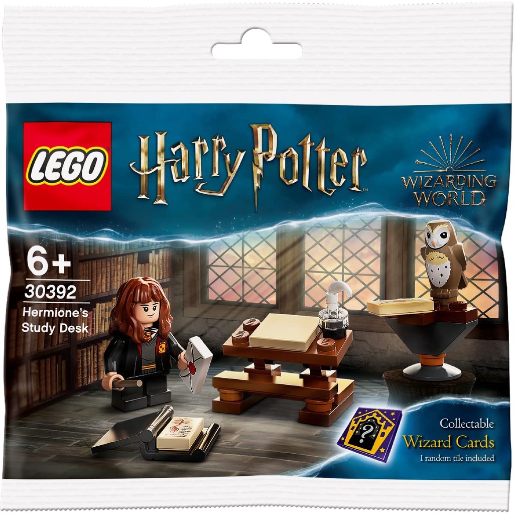 LEGO Harry Potter Hermione's Study Desk 30392 Polybag | Shopee Thailand