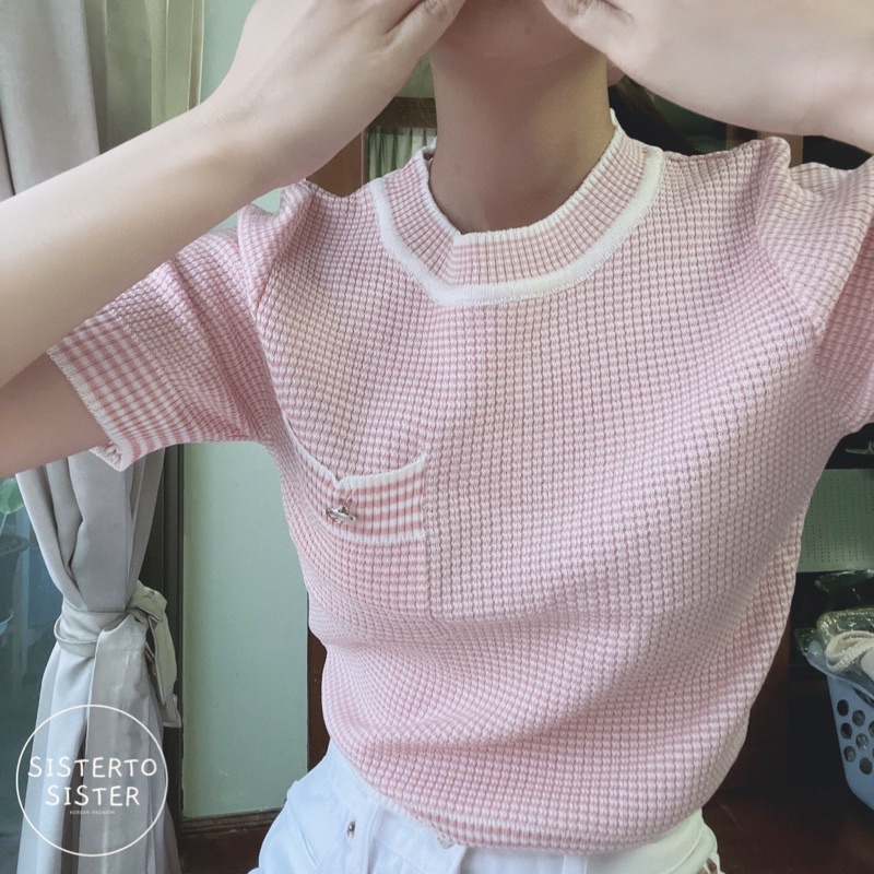 Crop Candy - S00465 ครอปแฟชั่น พร้อมส่ง | Shopee Thailand