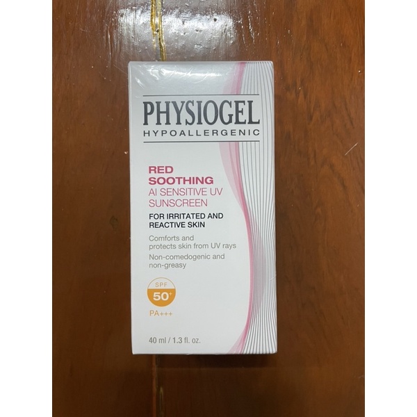 Physiogel red soothing AI sensitive sunscreen 40ml | Shopee Thailand