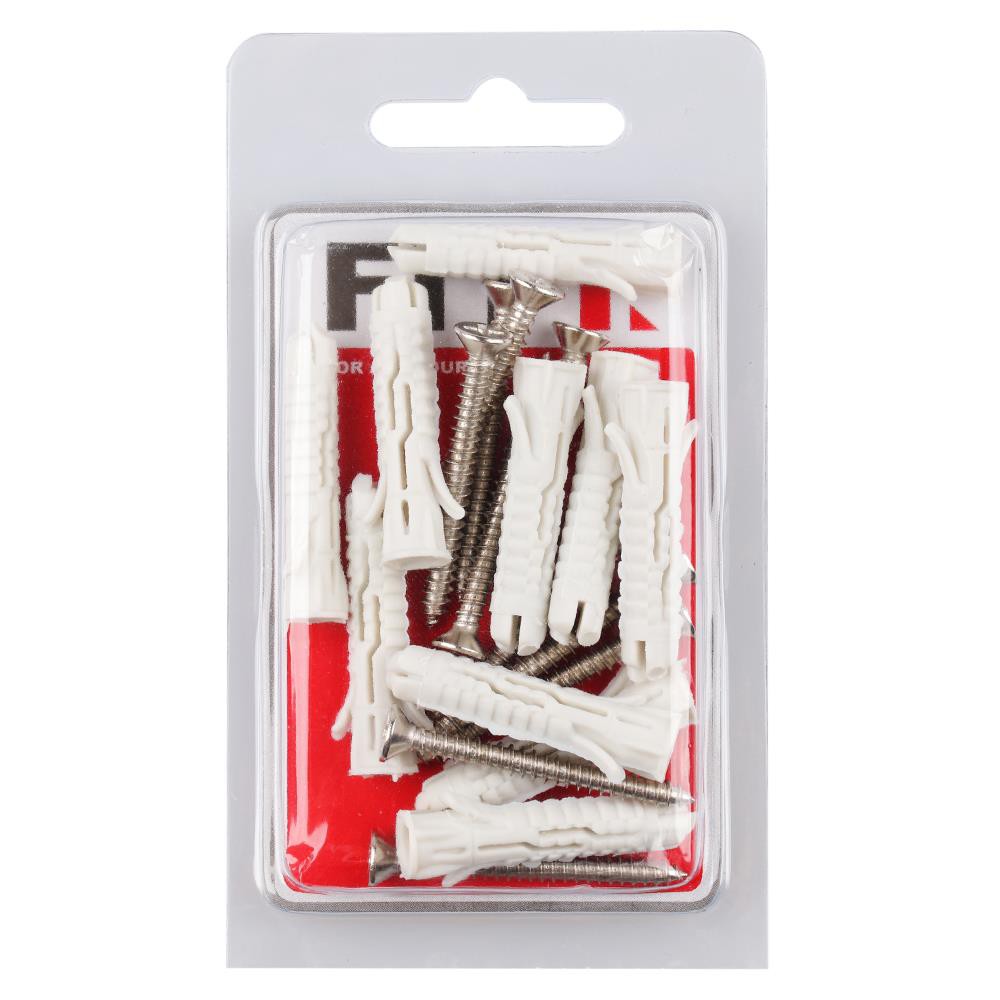 พุ๊กอิฐมวลเบาพร้อมสกรู Hand tools เบอร์7 10ชิ้น ANCHOR & SCREW #7 PL 10EA | Shopee Thailand