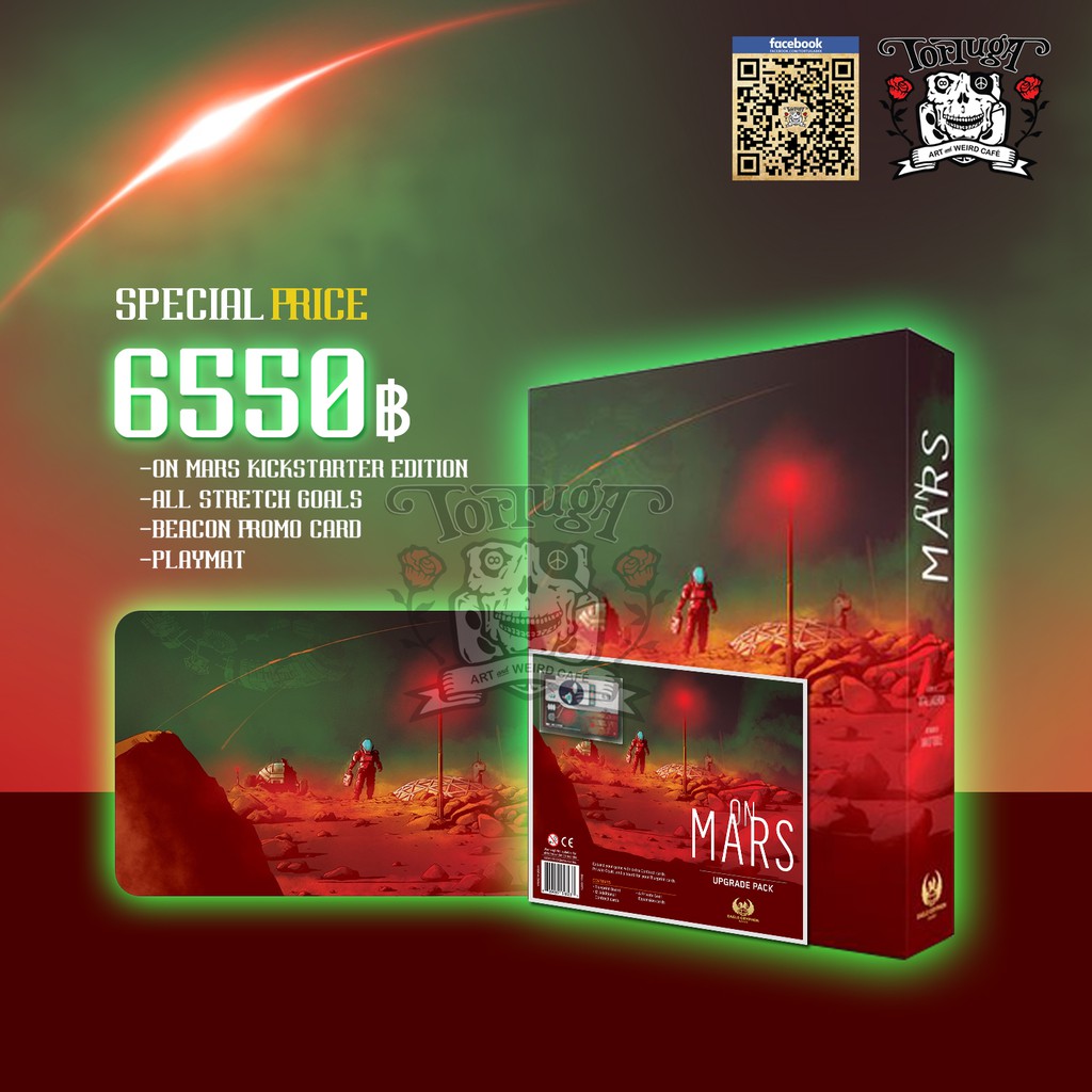 On Mars Kickstarter Edition + All Stretch Goals + Promo เกมส์วางแผน ...