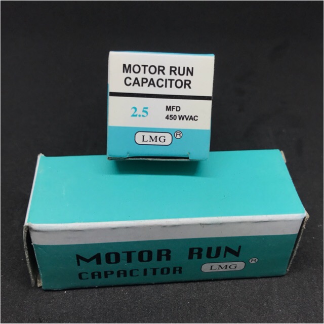 Capacitor 2.5uf 450V LMG ( Cap start , Cap run , แคปสตาร์จ , แคปรัน ...