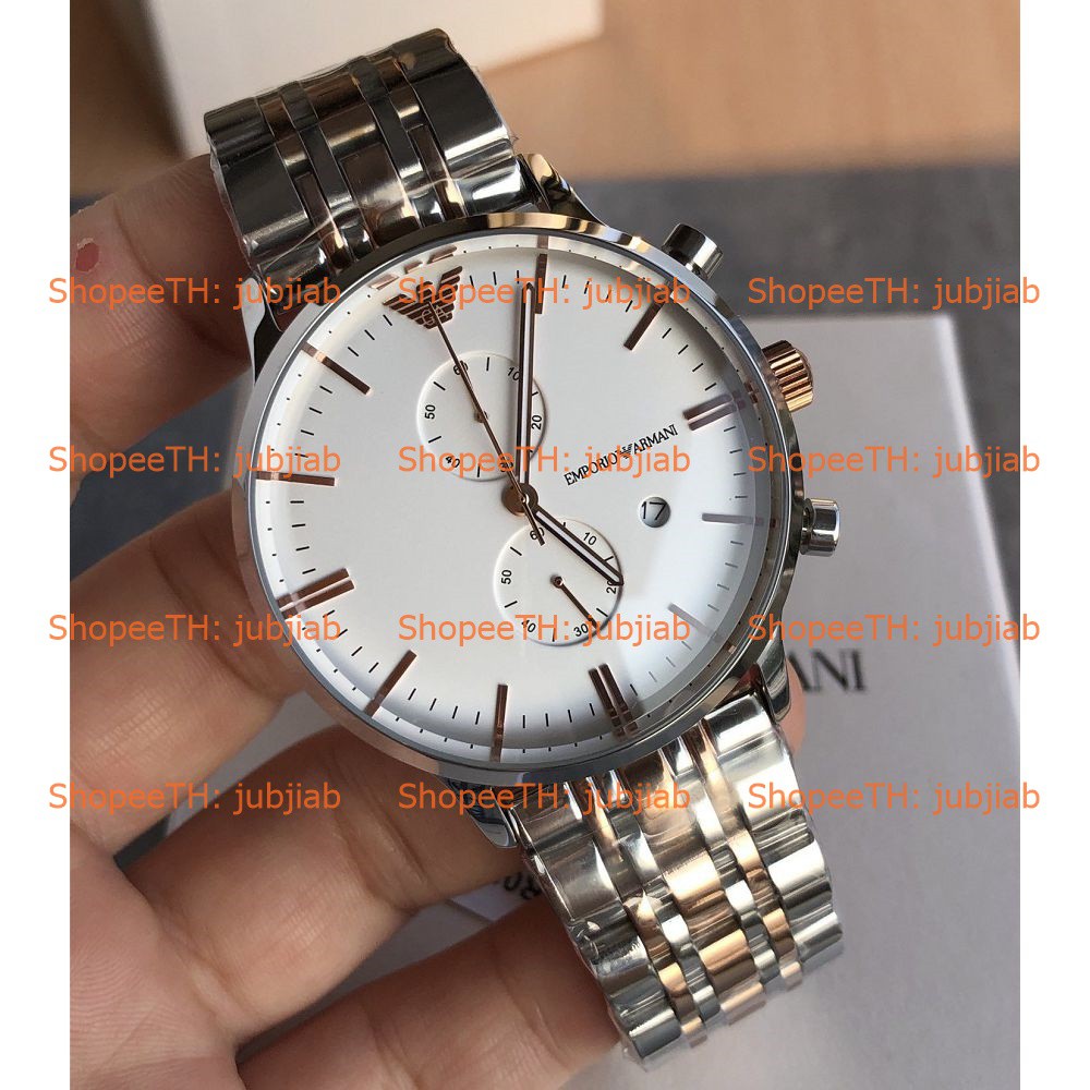 [Pre] AR0389 AR0399 AR1648 AR1721 AR1934 43mm Mens Watch Emporio Armani ...