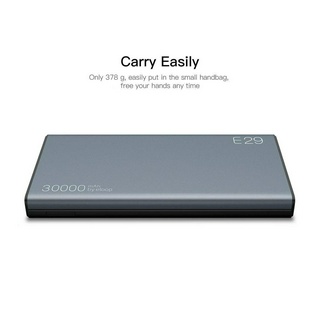 🎁Eloop E29 แบตสำรอง 30000mAh QC3.0 PD 18W ชาร์จเร็ว Power Bank Fast Quick Charge ของแท้ 100% ...