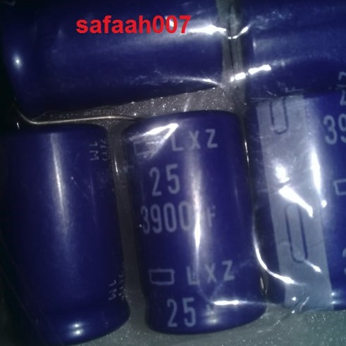 3900uf Capacitor 25V คาปาซิเตอร์ ญี่ปุ่น NCC รุ่น LXZ ชนิด low impedance ขนาด 18x30 mm | Shopee ...