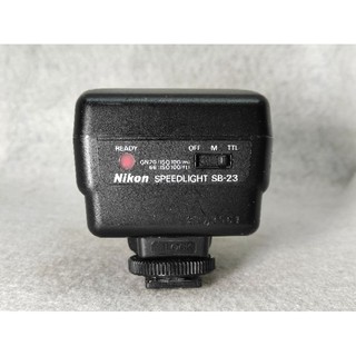 แฟลช Nikon Speedlight SB23สภาพดีมาก ทำงานได้ปกติ ใช้ถ่านAAจำนวน 2ก้อน ...