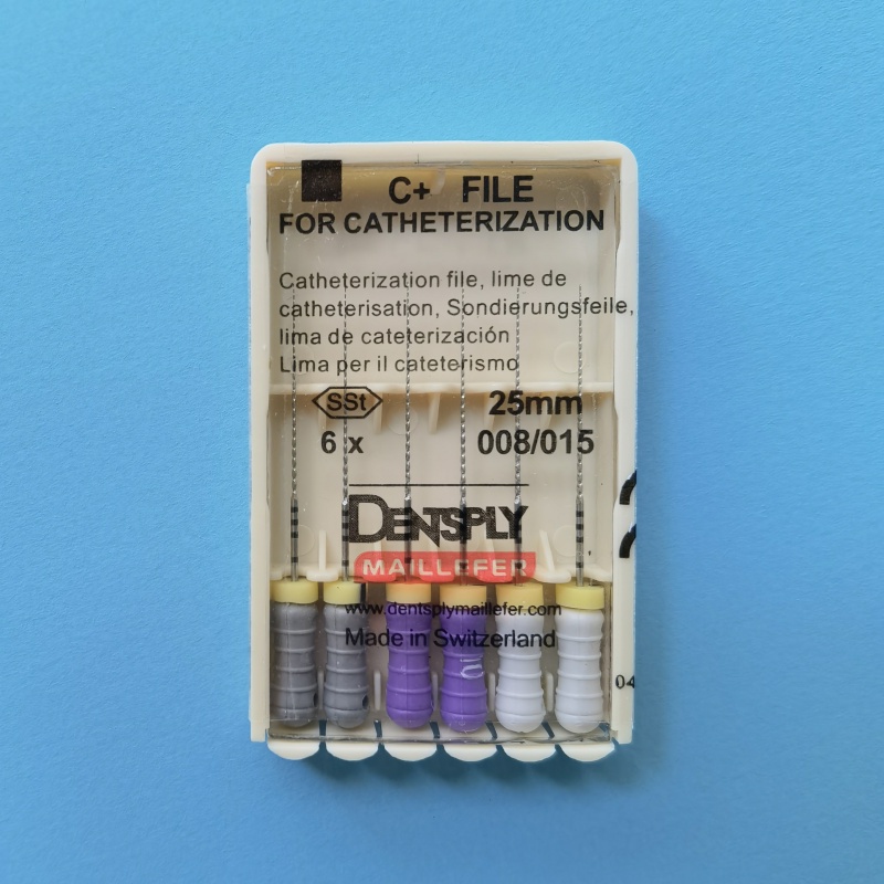 Dentsply Dental C + ตะไบเบอร์ #06 #08 #10 #20 #25 #30 #35 #15-40 21 มม. ...