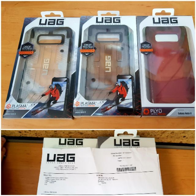 แท้100% มีใบสั่งซื้อคะ UAG Galaxy Note 8 cases | Shopee Thailand