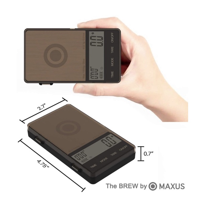 เครื่องชั่ง MAXUSใช้กับ Flair ได้ Digital Scale | Shopee Thailand