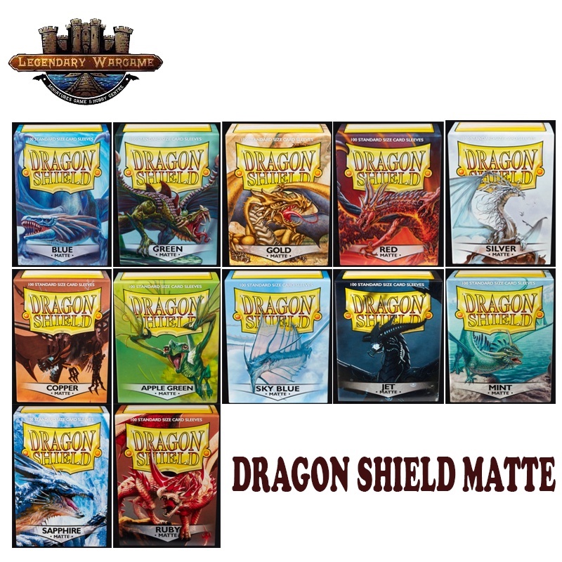 [พร้อมส่ง] DRAGON SHIELD : MATTE การ์ดเกม | Shopee Thailand