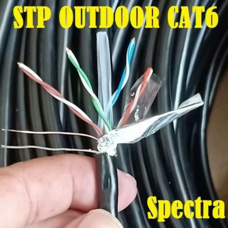 สาย Lan Cat6 FTP กลางแจ้งเปลี่ยน AMP Commscope Belden | Shopee Thailand