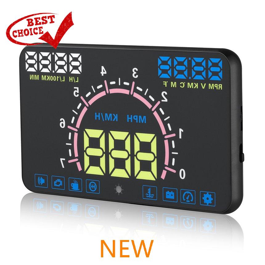 OBD2 Display HUD E350 เกจวัดสะท้อนกระจก วัดความเร็ว ความร้อนหม้อน้ำ โวลท์แบต จอใหญ่ ทันสมัย ไม่ ...