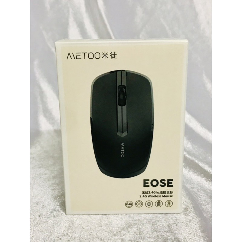 เม้าส์ไร้สาย METOO (มีทู) รุ่น EOSE 2.4G Wireless Mouse | Shopee Thailand