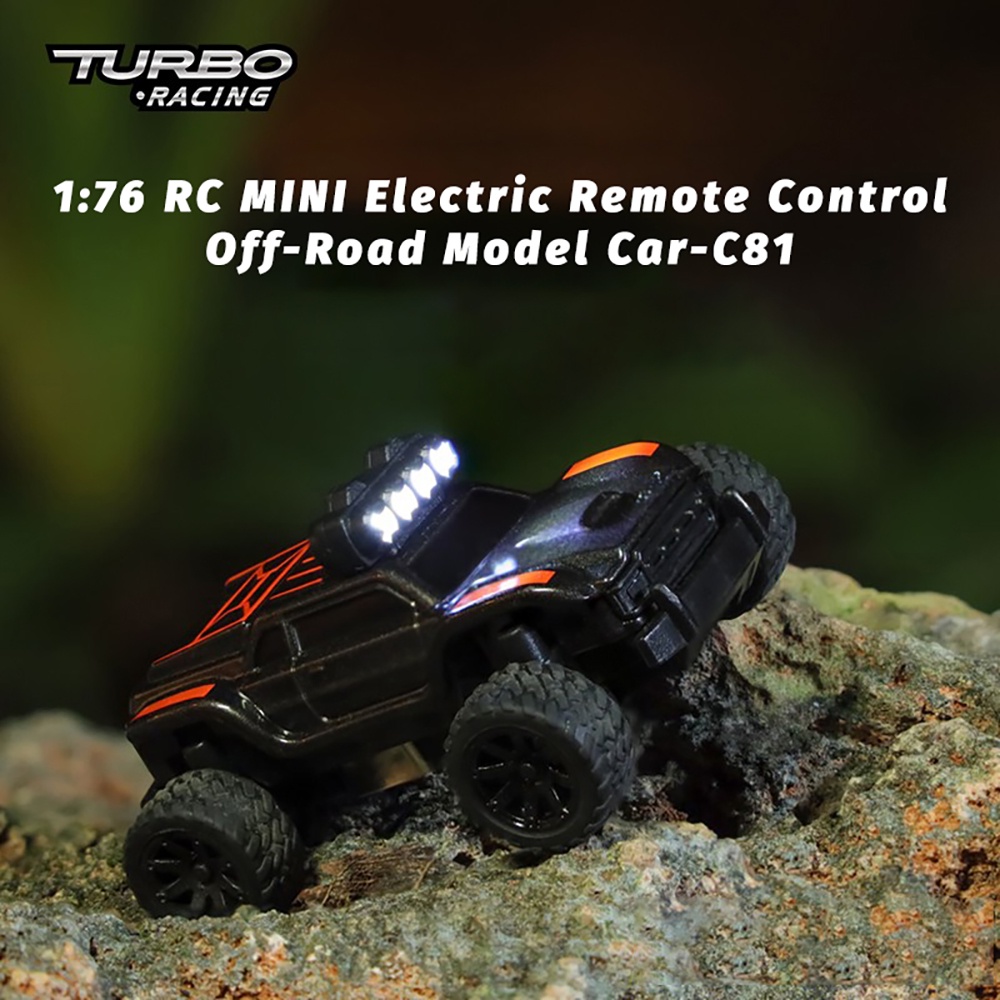 Turbo RACING 1:76 C81 1/76 RC RC MINI รีโมทคอนโทรลไฟฟ้า Off-Road โมเดล ...