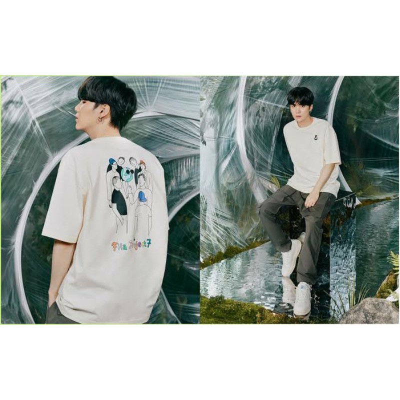 เสื้อยืด BTS Suga Seven Project // BTS Suga style | Shopee Thailand