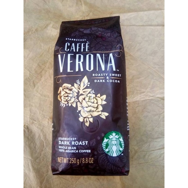 เมล็ดกาแฟคั่ว Starbucks Cafge Varona | Shopee Thailand