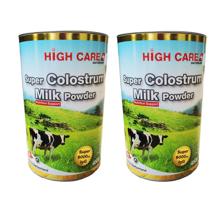 🔥🔥High care Colostrum milk powder 6000 IgG( เซ็ท 2 กระปุก) โคลอสตรุ้ม ...