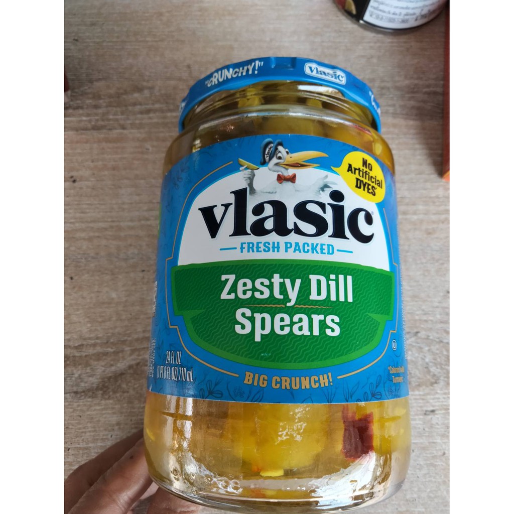Vlasic Zesty Dill Spears 710ml ราคาพิเศษ | Shopee Thailand